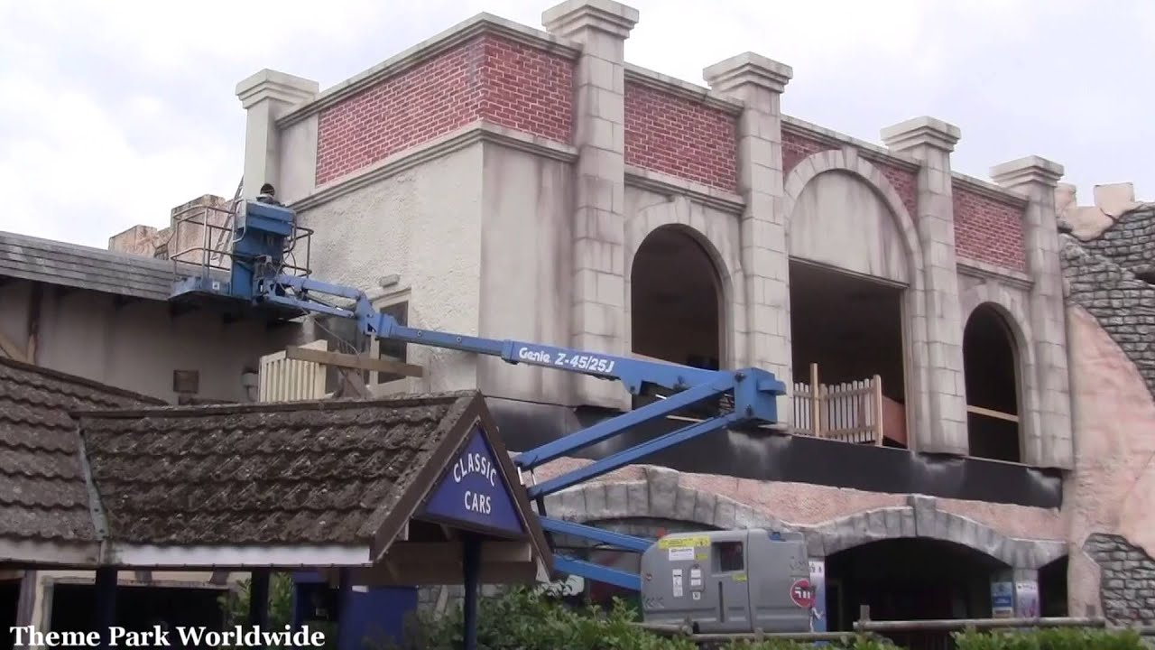 Winston Whistle Stop Tour Construction Update 26/03/13 - Drayton Manor ...