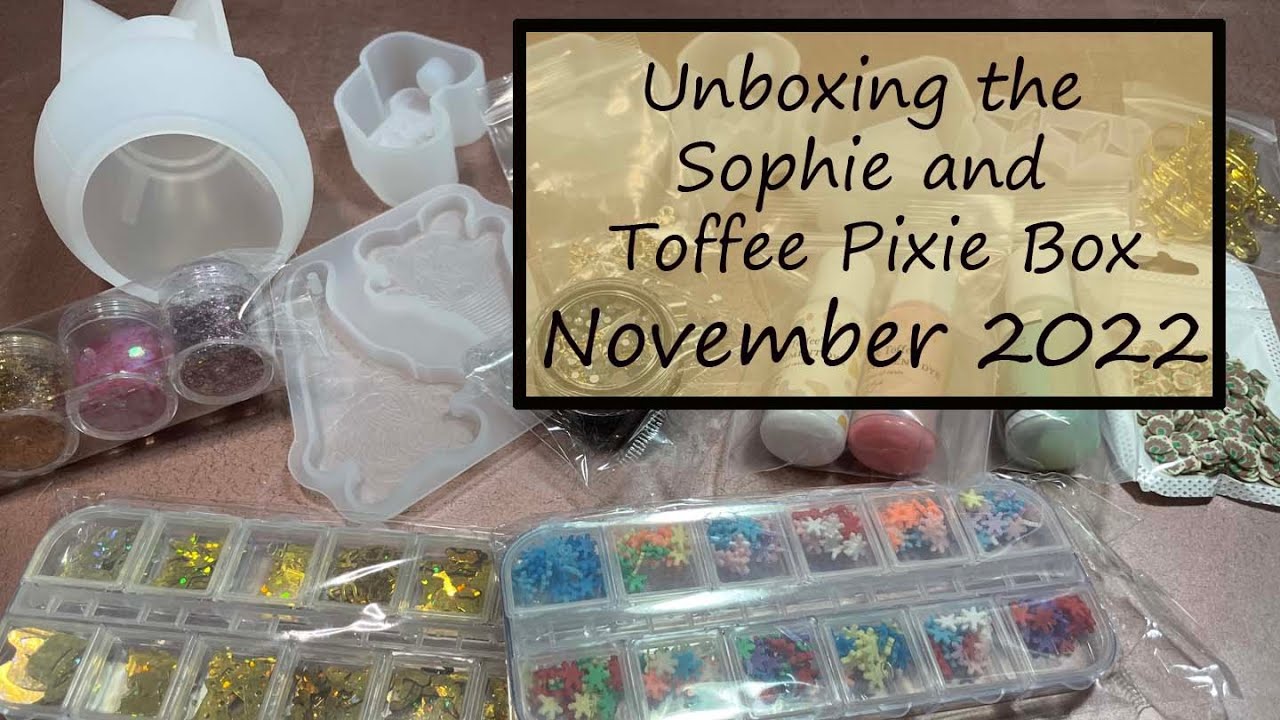 Sophie and Toffee November Pixie Box Unboxing - YouTube