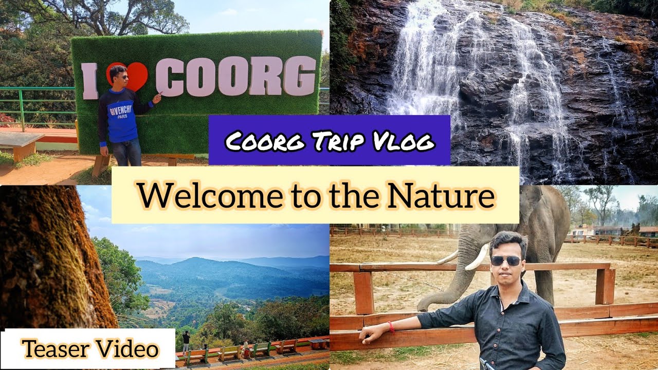 Welcome To The Nature😍||Coorg Trip||Teaser Video @passion4vlogs127 ...