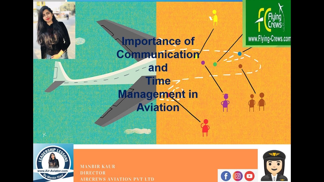 Importance Of Communication and Time Management in Aviation - YouTube