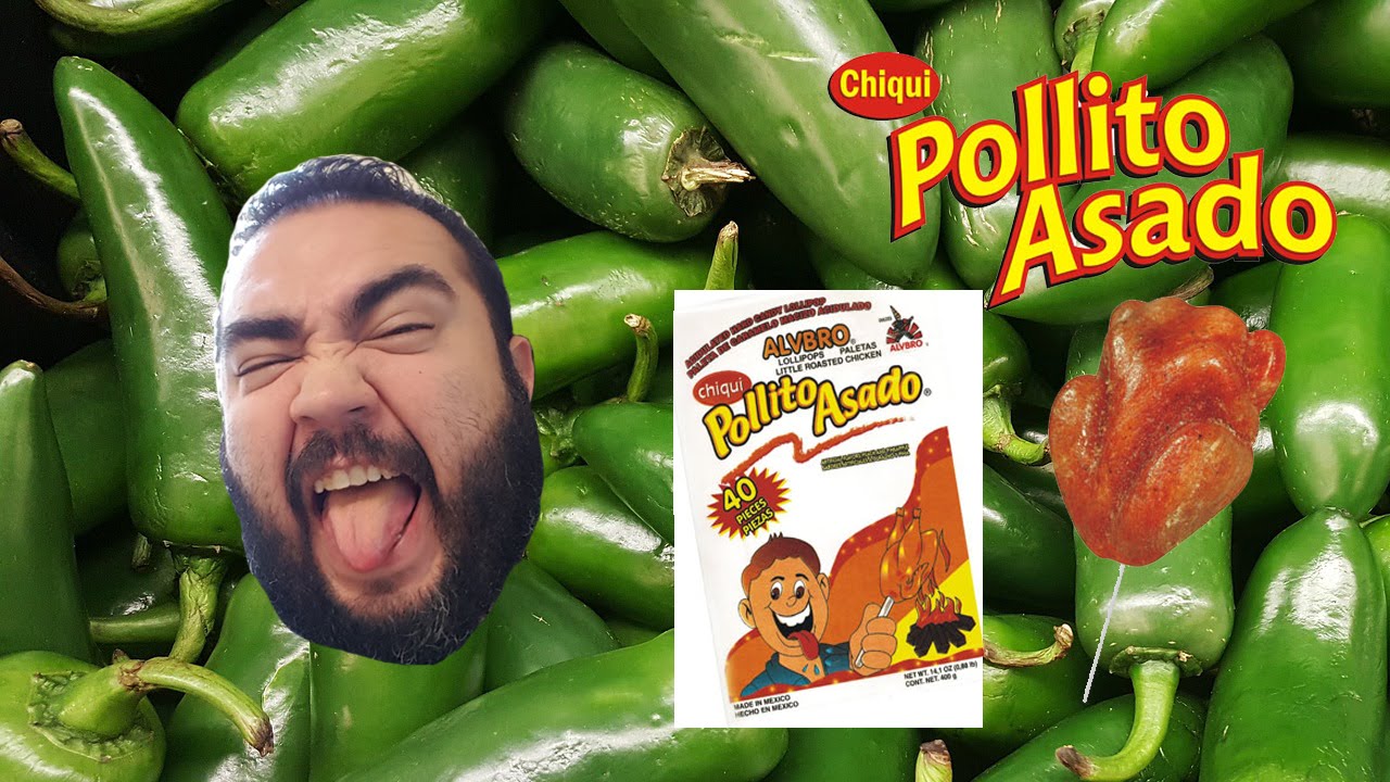 Pollito Asado Candy taste test with andro6657 cracked peg #51 - YouTube