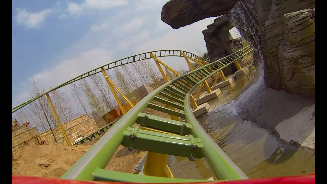 Juvelen Roller Coaster POV Djurs Sommerland Denmark Intamin Launched ...