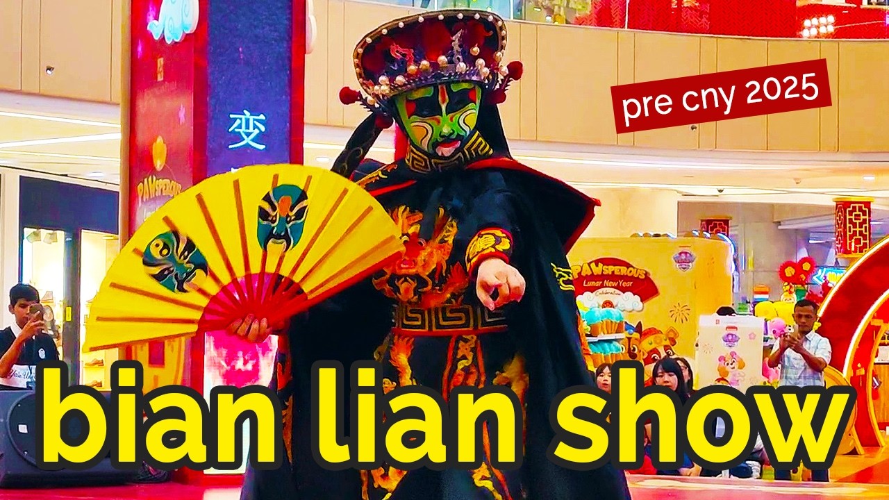 Bian Lian Show di Tunjungan Plaza 6 Surabaya | Imlek / CNY 2025 - YouTube