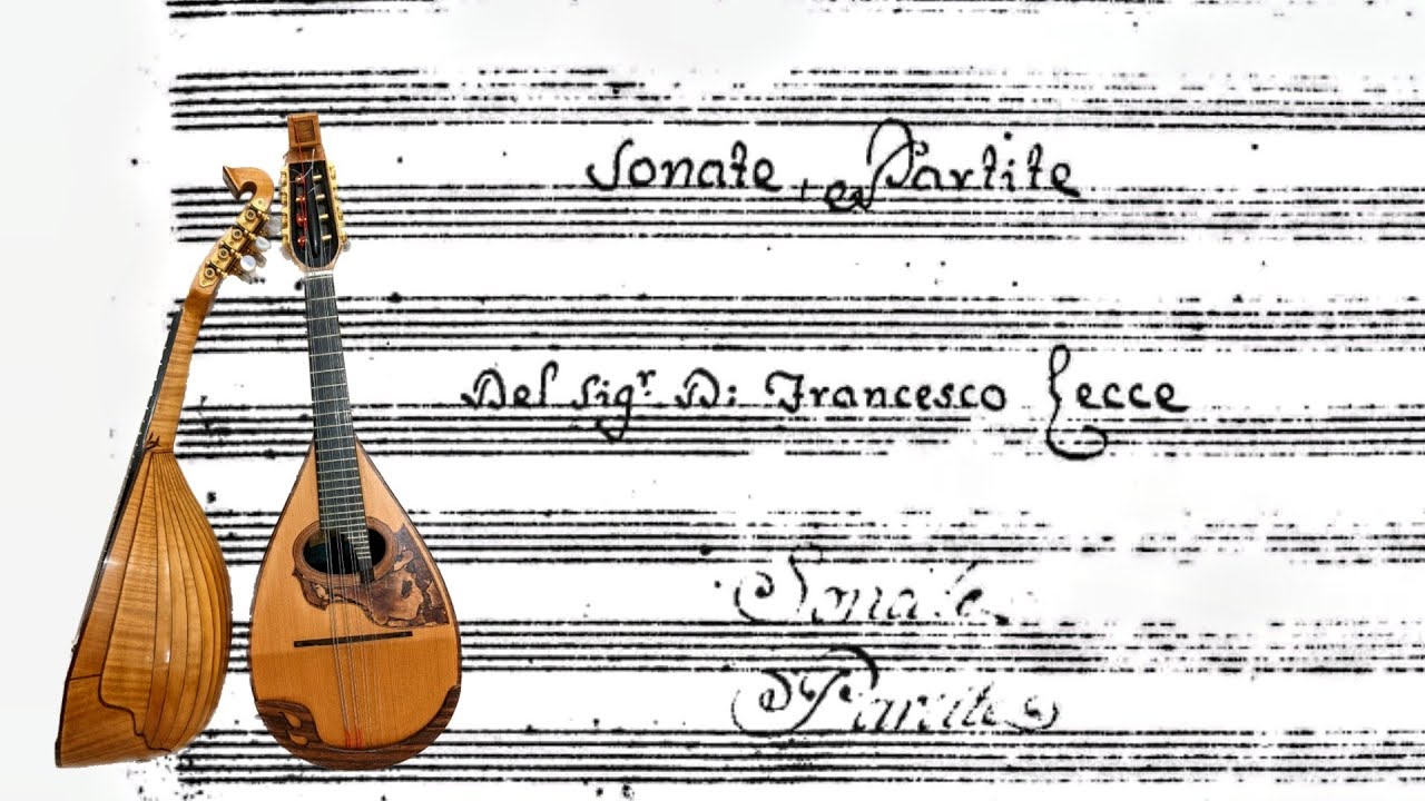 Francesco Lecce - Partita per mandolino n.1 - YouTube