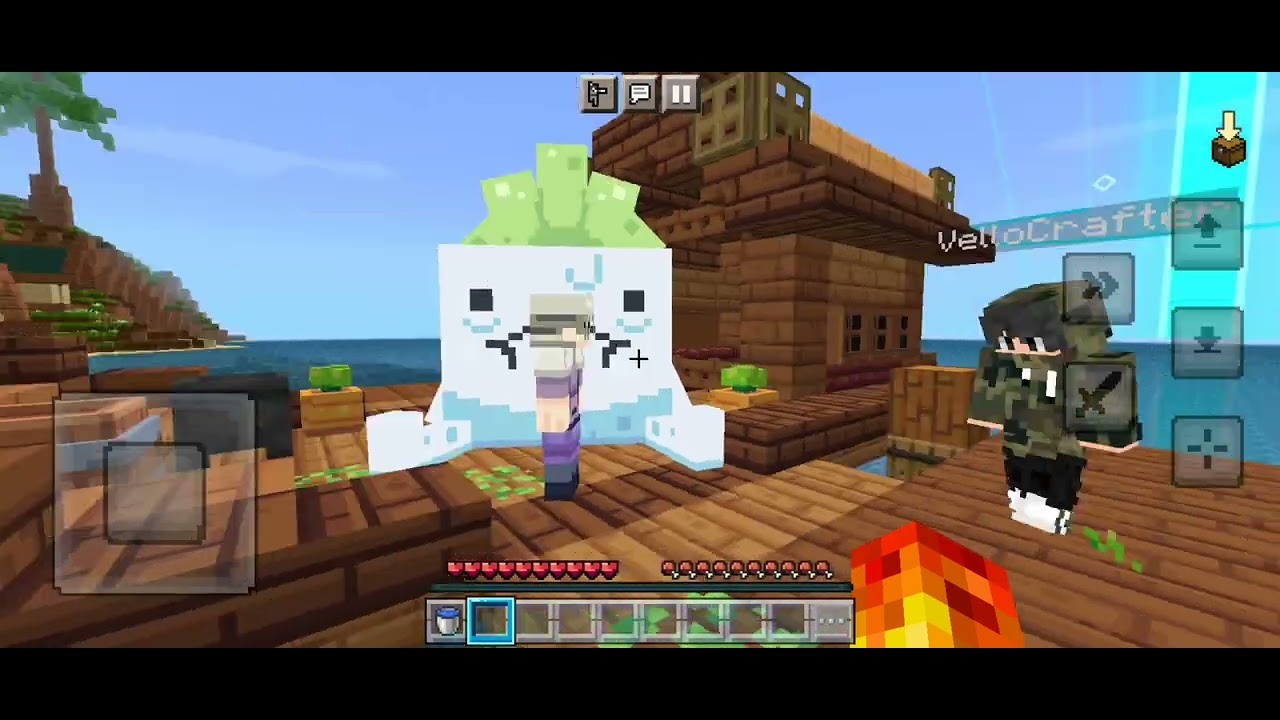 Minecraft Sky Explorers/the secret of dungeons gameplay (lag) with my brother - YouTube