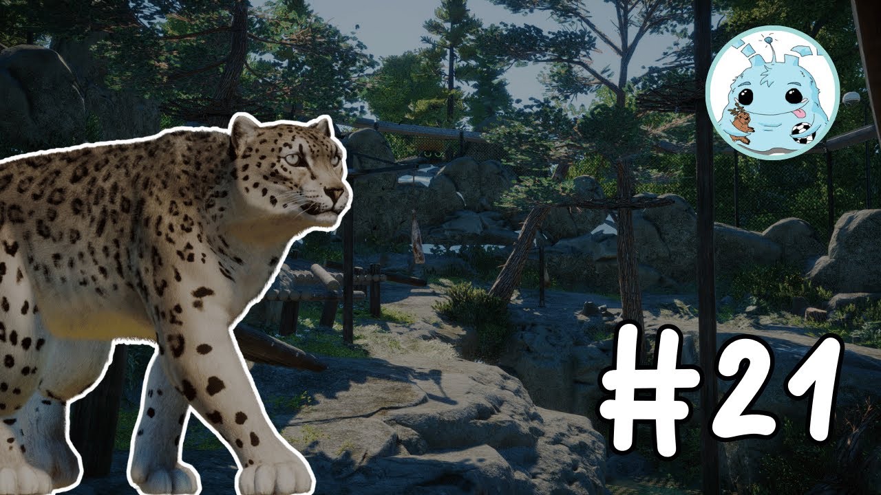 Snow Leopard Habitat Outdoors! | Planet Zoo | P.A.W.S #21 - YouTube