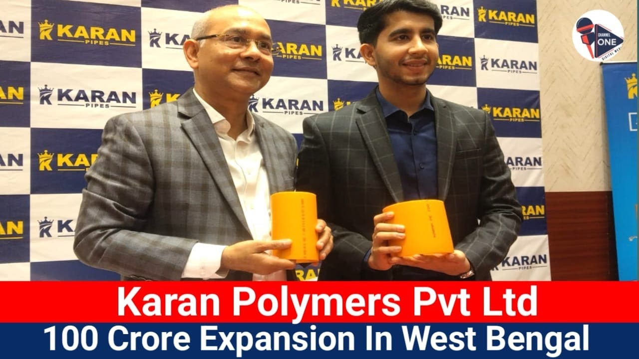 Karan Polymers | Launches MDPE Gas Pipes And Announced 100 Crore ...