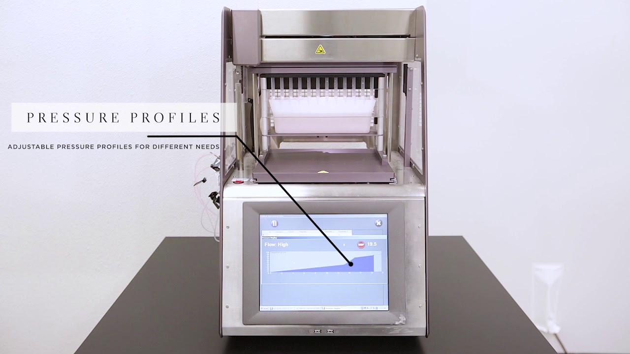 Resolvex® A100: Semi-automated positive pressure processor - YouTube