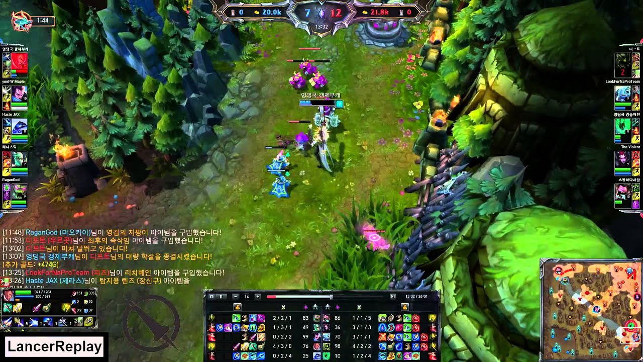 삼성갤럭시 (SAMSUNG BLUE) Deft - Urgot AD vs Lucian - Korean Challenger Solo ...