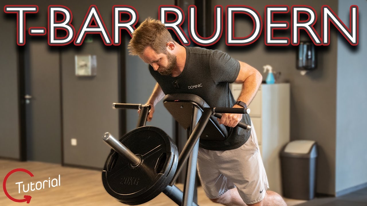 T-Bar Rudern - Die Übung für einen starken Rücken | Tutorial | Kernfit ...