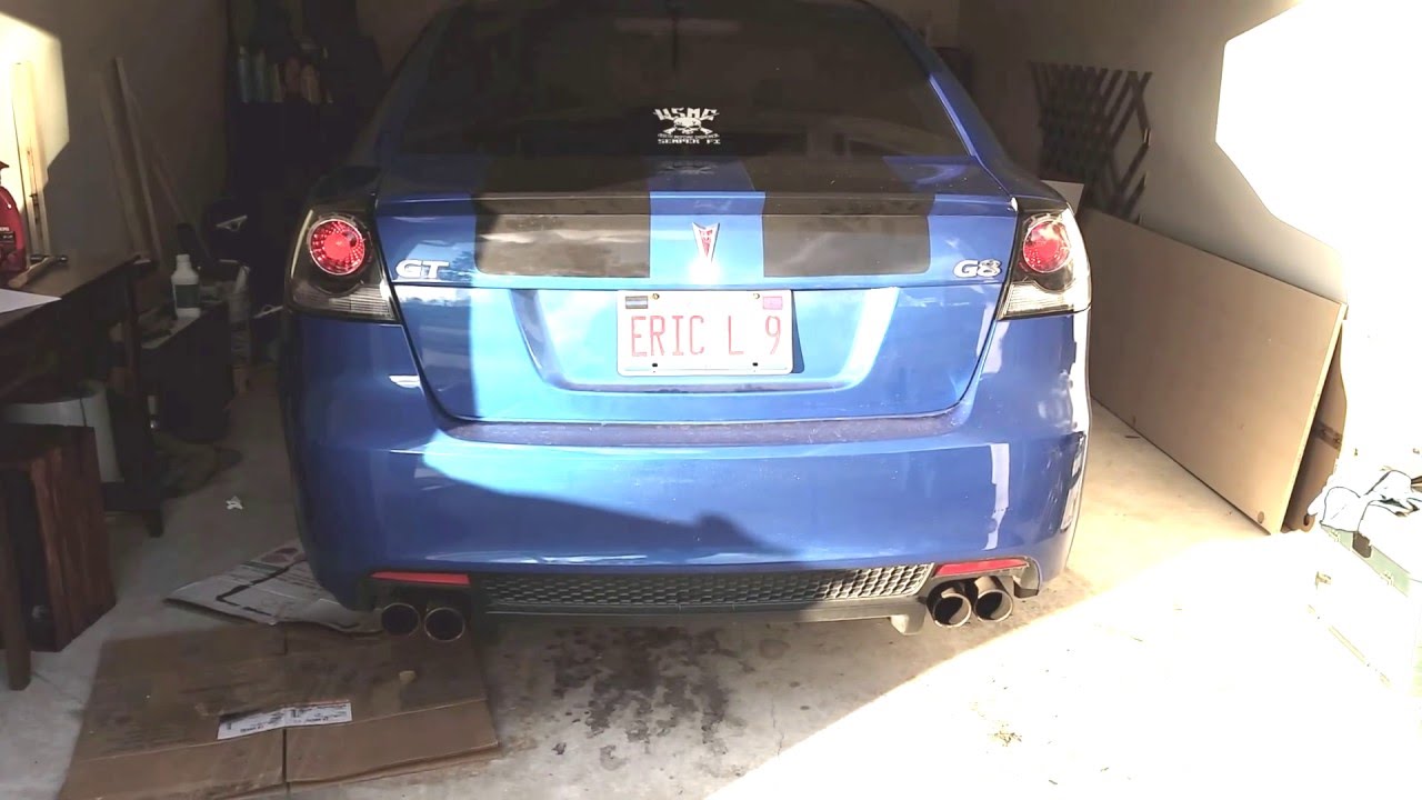 G8 GT BTR LS3 Stage II cam cold start and idle - YouTube