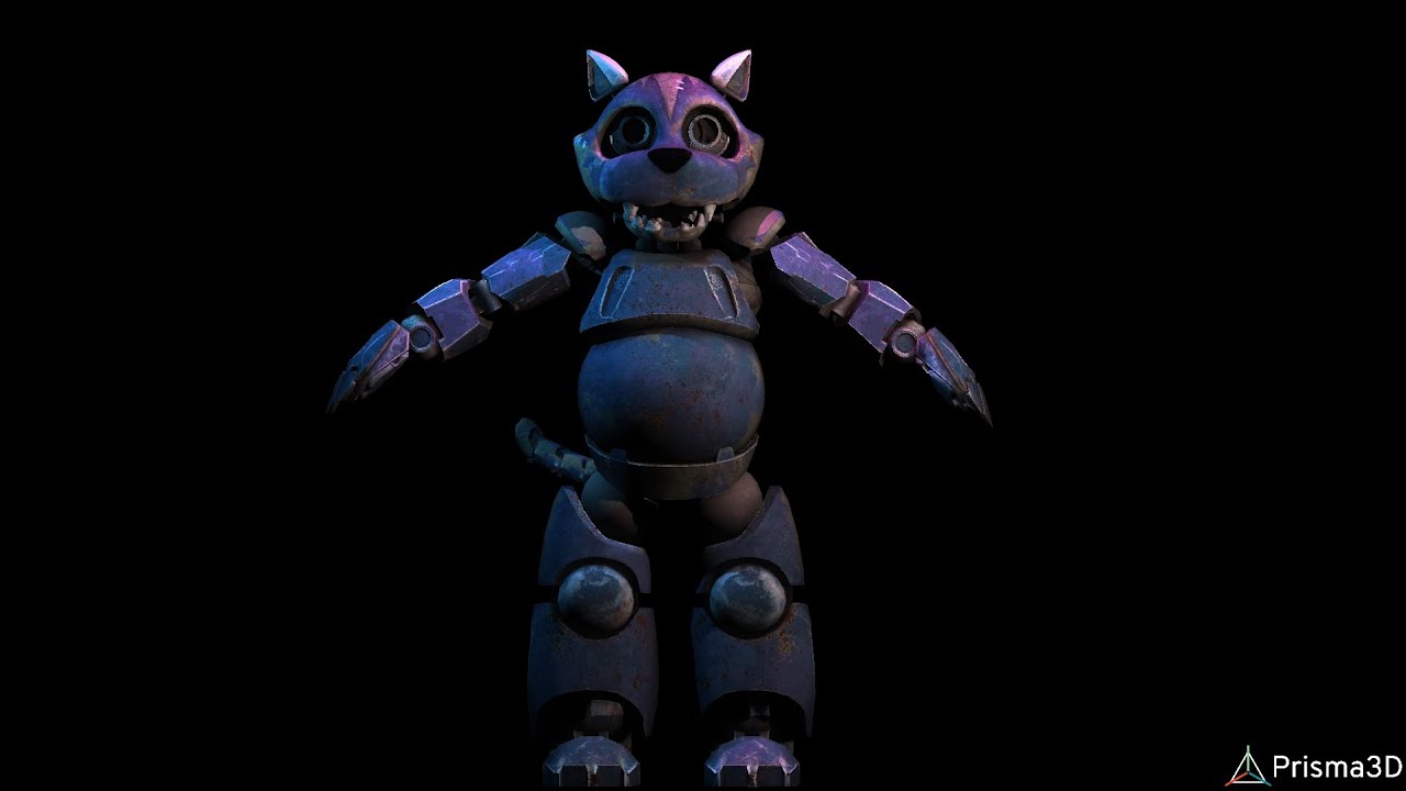 case animatronics 2 pack showcase Emma (cat) prisma 3D (NOT RELEASE ...