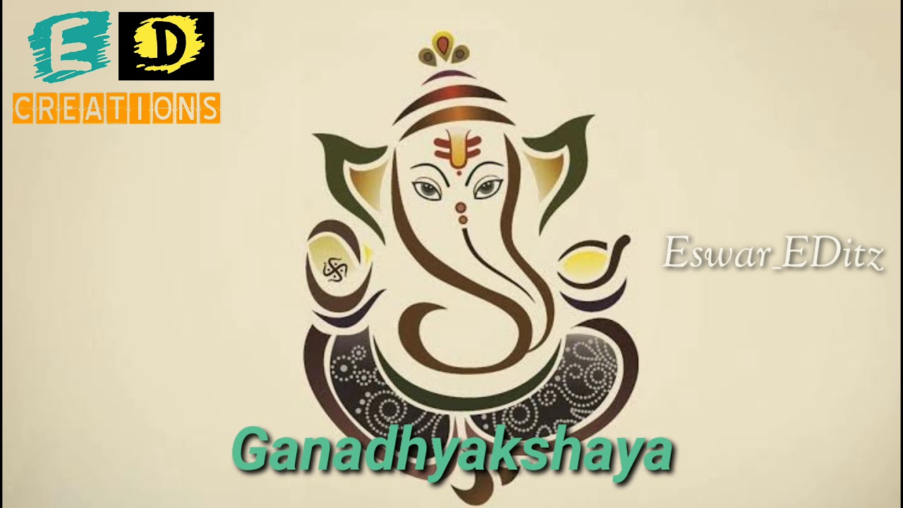Lord Ganesha | Ekadantaya Vakrathundaya song - YouTube
