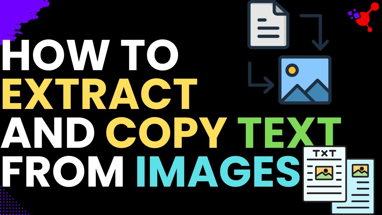 How to Extract and Copy Text from Images in Seconds! - YouTube
