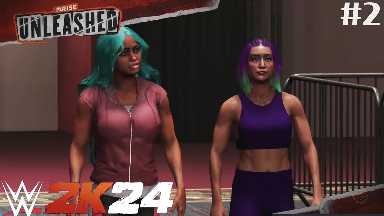 WWE 2K24 MyRise: Unleashed Gameplay Walkthrough Part 2 - WWE Tryout #wwe2k24 - YouTube