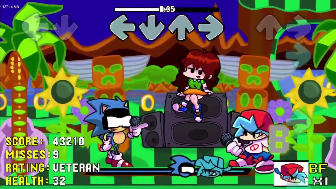 Vs Sonic V1 New Spin | Friday Night Funkin' - YouTube