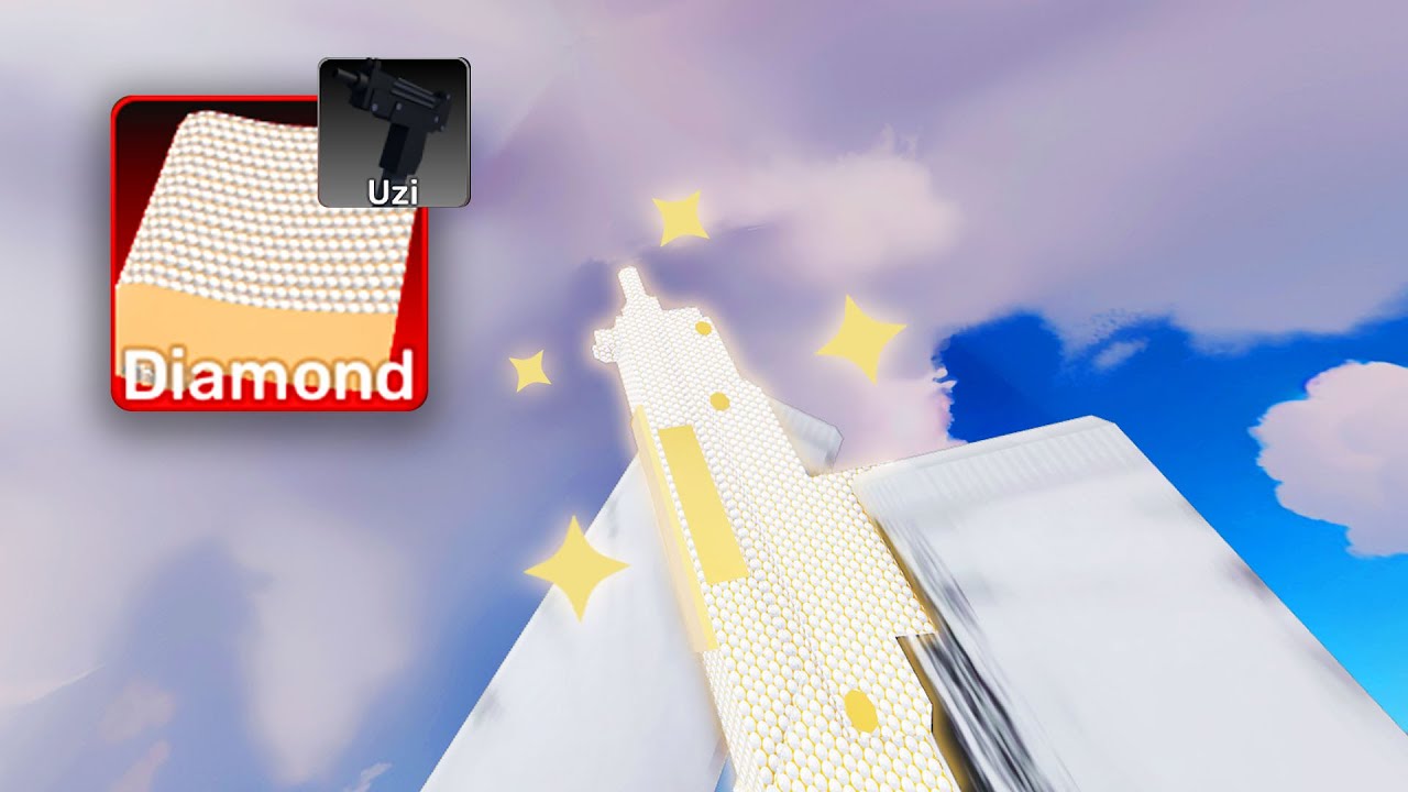 I unlocked DIAMOND uzi... (Roblox Rivals) - YouTube