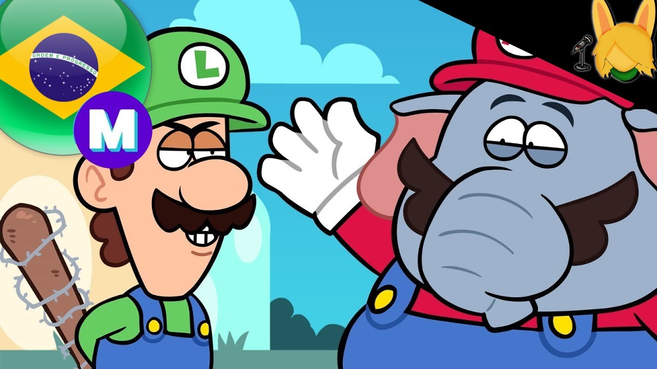 Super Mario: Problemas Trombosos (Dublado PT-BR) Mashed - The Wrong ...