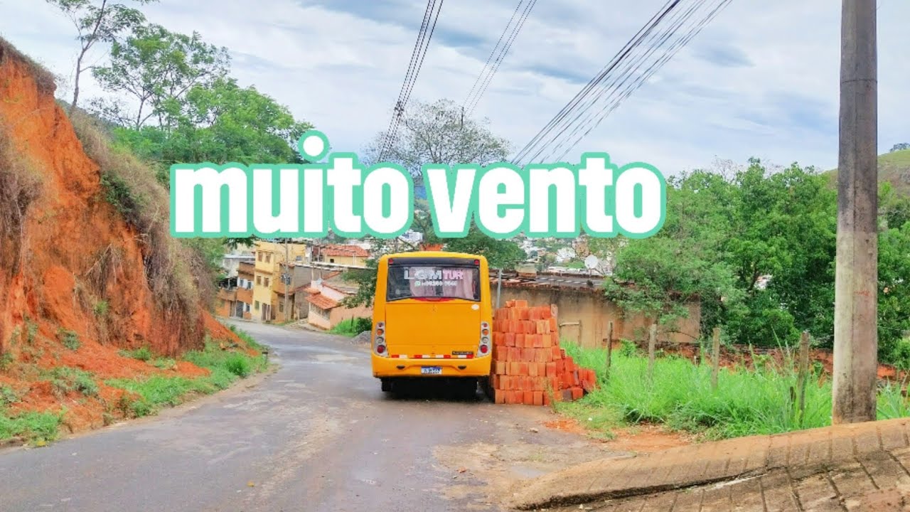 MUITA VENTANIA VENTANDO MUITO AQUI EM CARANGOLA MINAS GERAIS - YouTube
