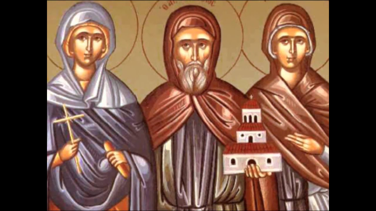 Απολυτίκιο Αγ. Φεβρωνίας - 25 ΙΟΥΝΙΟΥ - YouTube