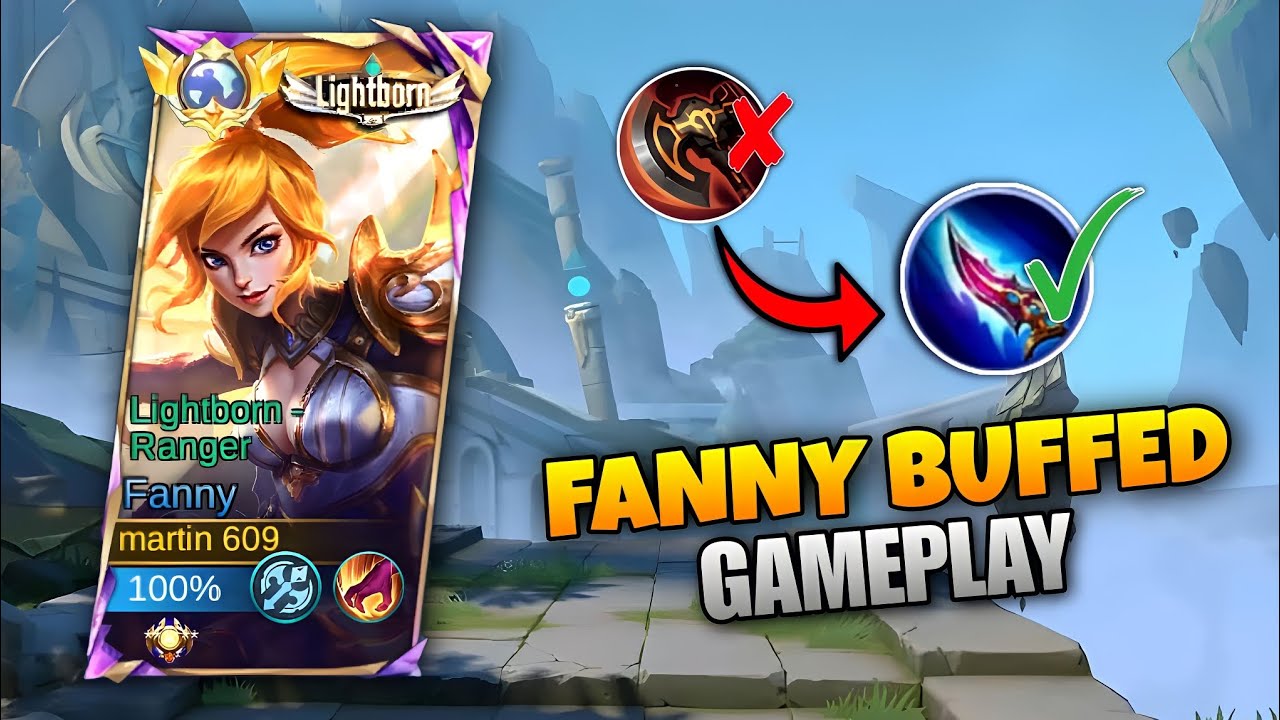 FINALLY FANNY GOT BUFFED | THIS IS BEST BUILD FOR BUFFED FANNY 2024 ...