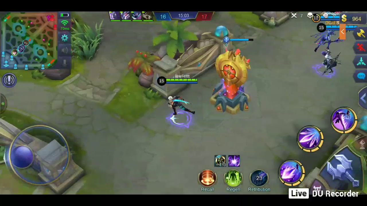 Rangked Divisi Badak play Gossen - YouTube