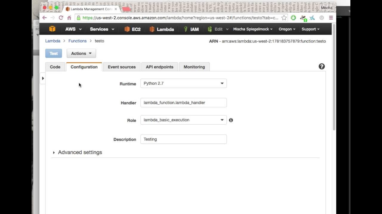 Sublime Text AWS Lambda Editor Plugin - YouTube