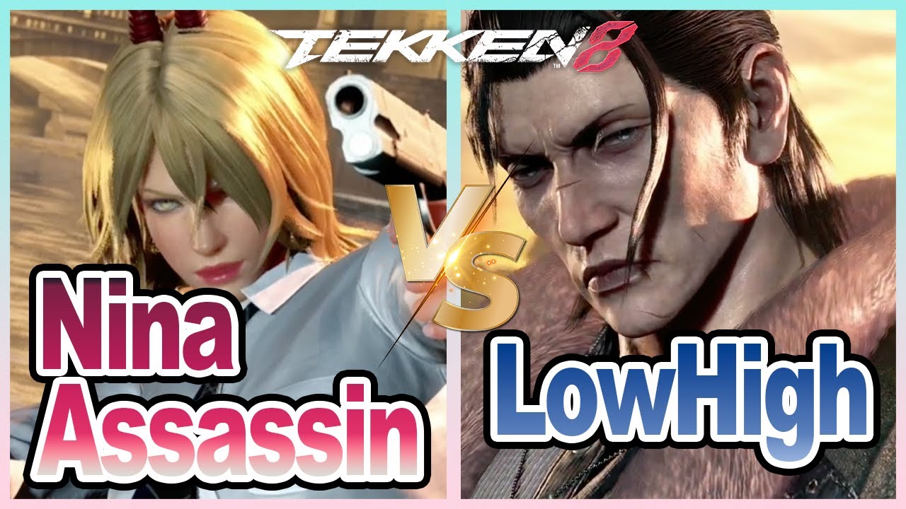 Nina Assassin(Nina) vs LowHigh(Dragunov) | Tekken 8 - Ranked Match - YouTube