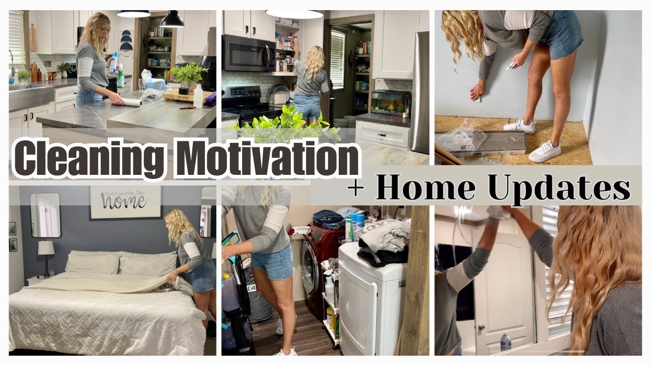 CLEAN WITH ME + LATEST HOUSE UPDATES / HOME RESET / CLEANING MOTIVATION ...