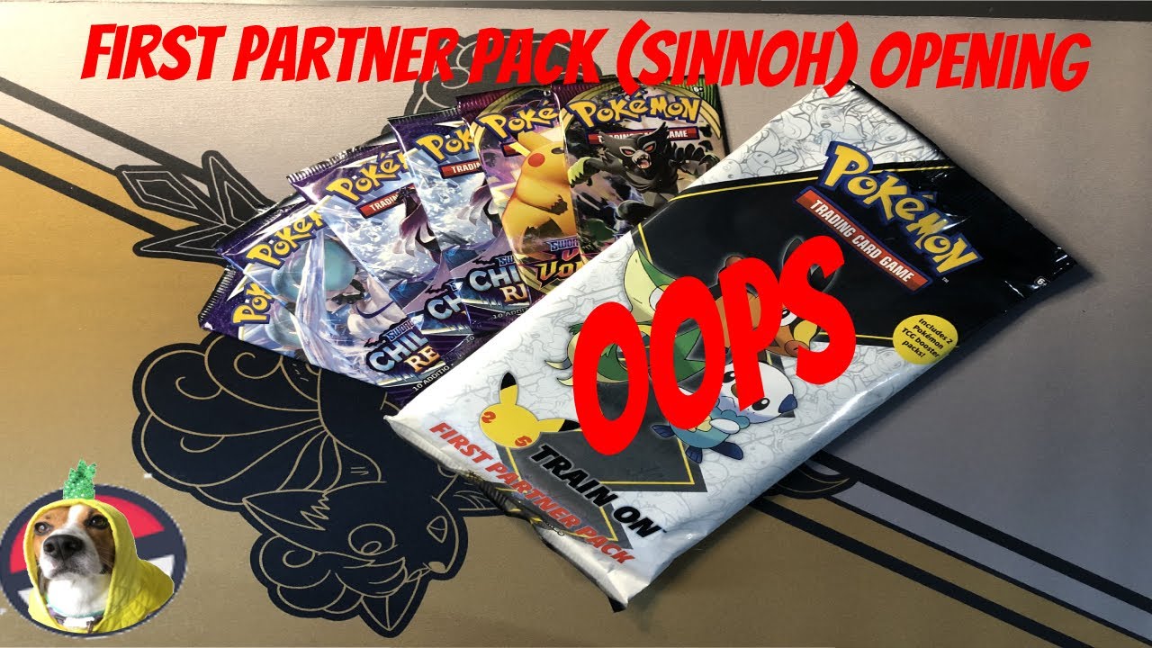 *First Partner Pack* Featuring the Sinnoh Region Pokemon Card Opening ...