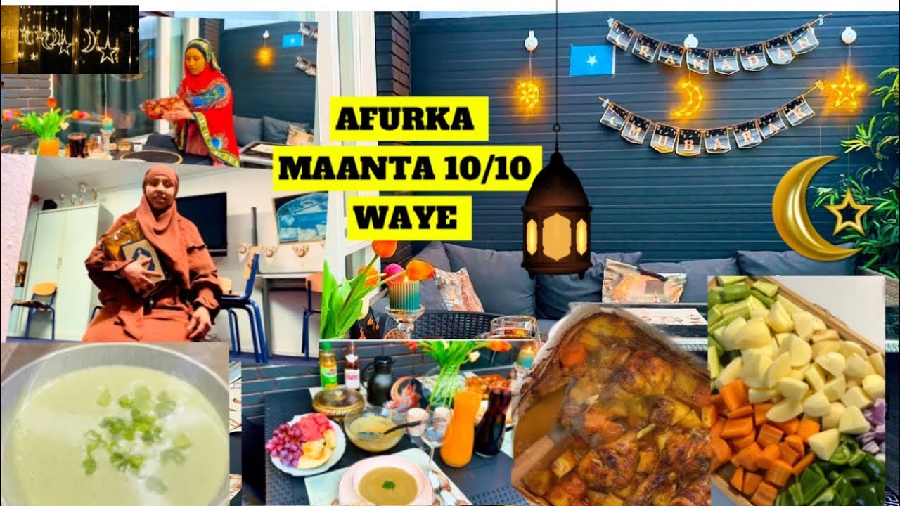 AFUR DIYAARIS WITH FARHIYO DAY5 RAMDAAN ☪️🌙#farhiyo_hareed - YouTube