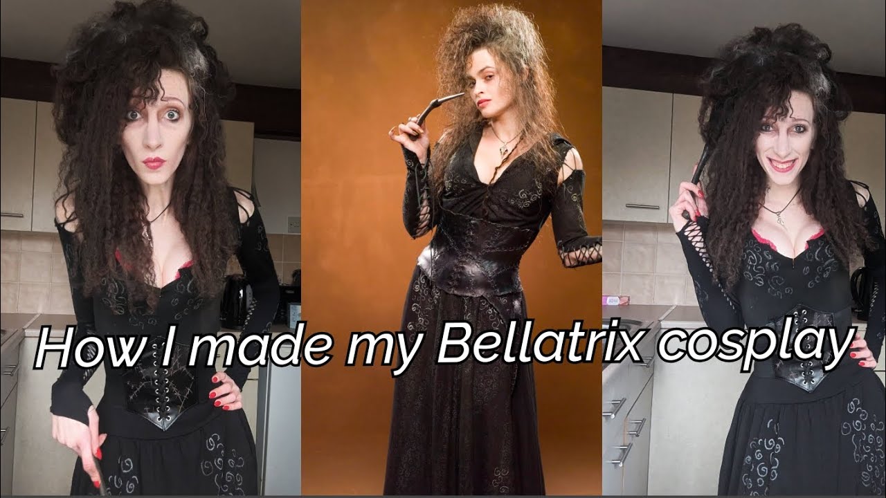 How I made my Bellatrix LeStrange cosplay - YouTube