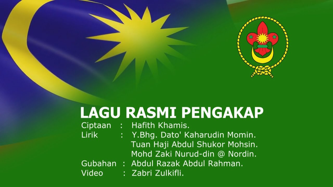 Lagu Rasmi Pengakap Malaysia 2021-2025 (HD) - YouTube