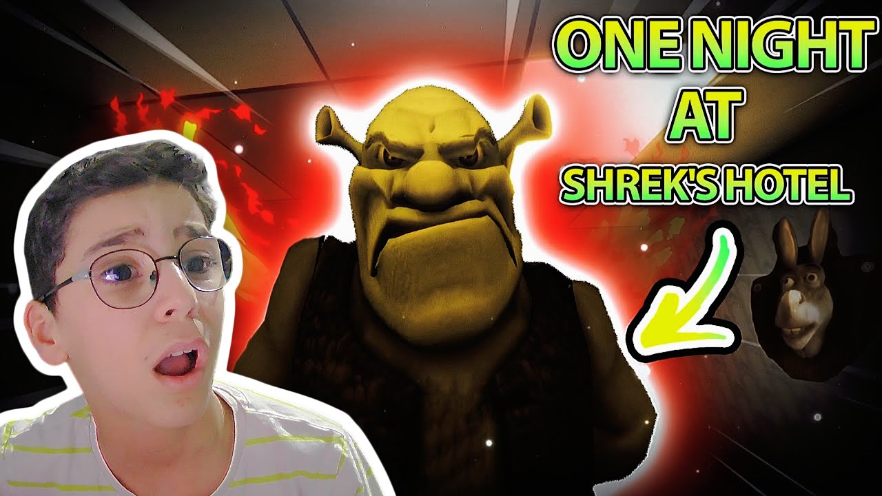 SHREK'İN YENİ OTELİNDE 5 GECE HAYATTA KALMAK! - One Night At Shrek's ...