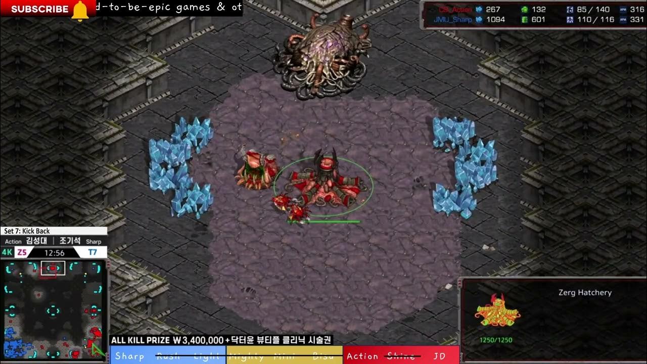 🔥KCM 2024 S4 W2 Set 7 @ Kick Back | Starcraft Commentary - YouTube