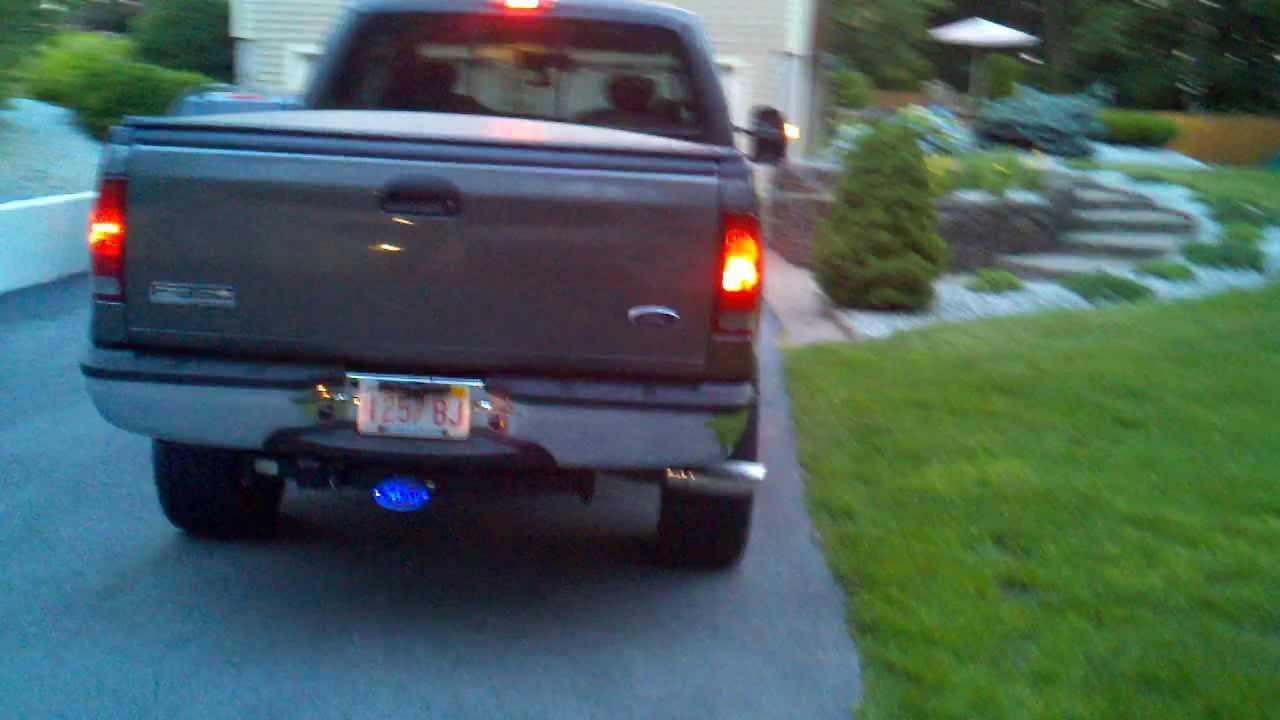 Superduty with Atomic Led Roof Lights, F350 Strobe Lights - YouTube