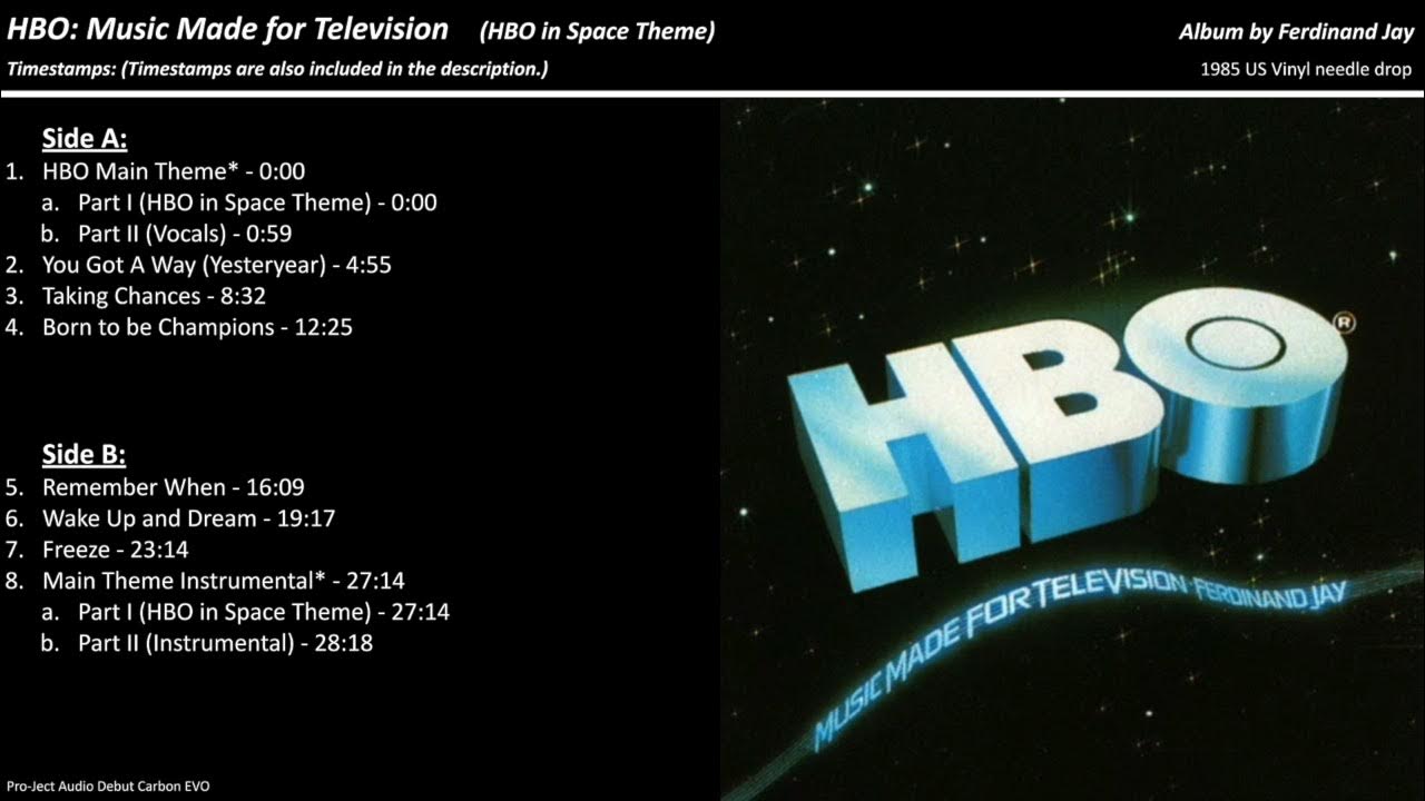 HBO: Music Made for Television (HBO in Space Theme) - Full Album (1985 ...