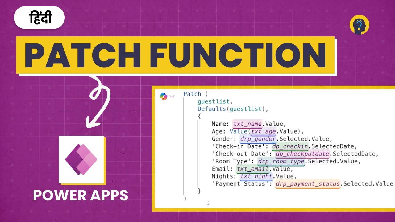 Patch Function In Power Apps Insert And Update Data Youtube 4484