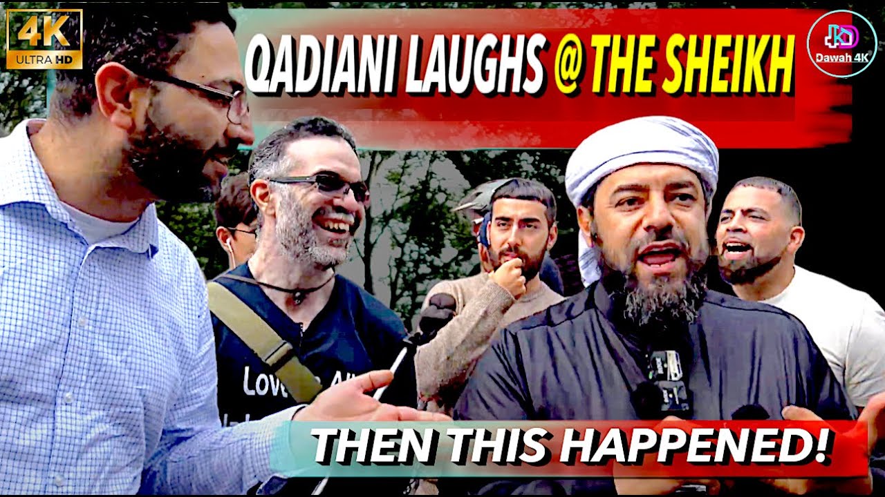 QADIANI LAUGHS @ THE SHEIKH THEN THIS HAPPENED! - YouTube