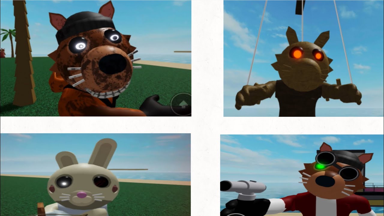 Kenneth Raid - All Jumpscares (Roblox Piggy Fan-game) - YouTube