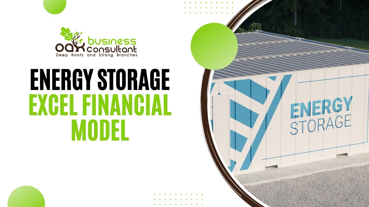 Energy Storage Excel Financial Model - YouTube