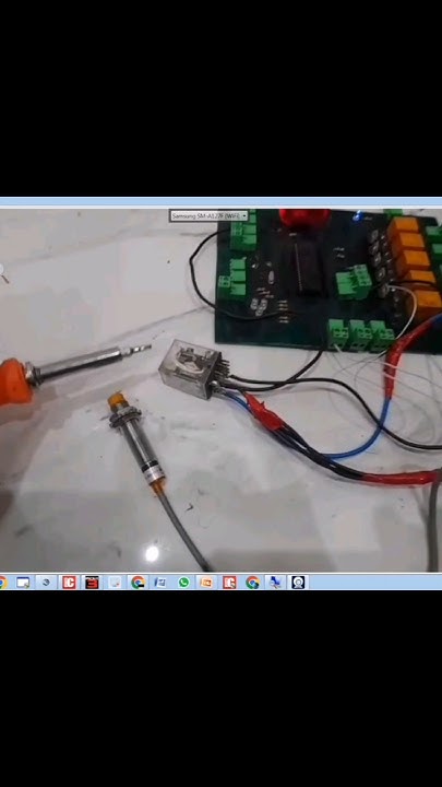 Metal detection using inductive proximity sensor and PIC16F877A microcontroller. #electronics # ...