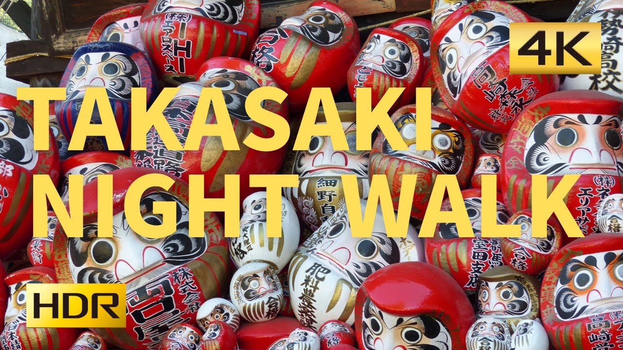 【4K HDR】Gunma Night Walk-Takasaki Station - YouTube