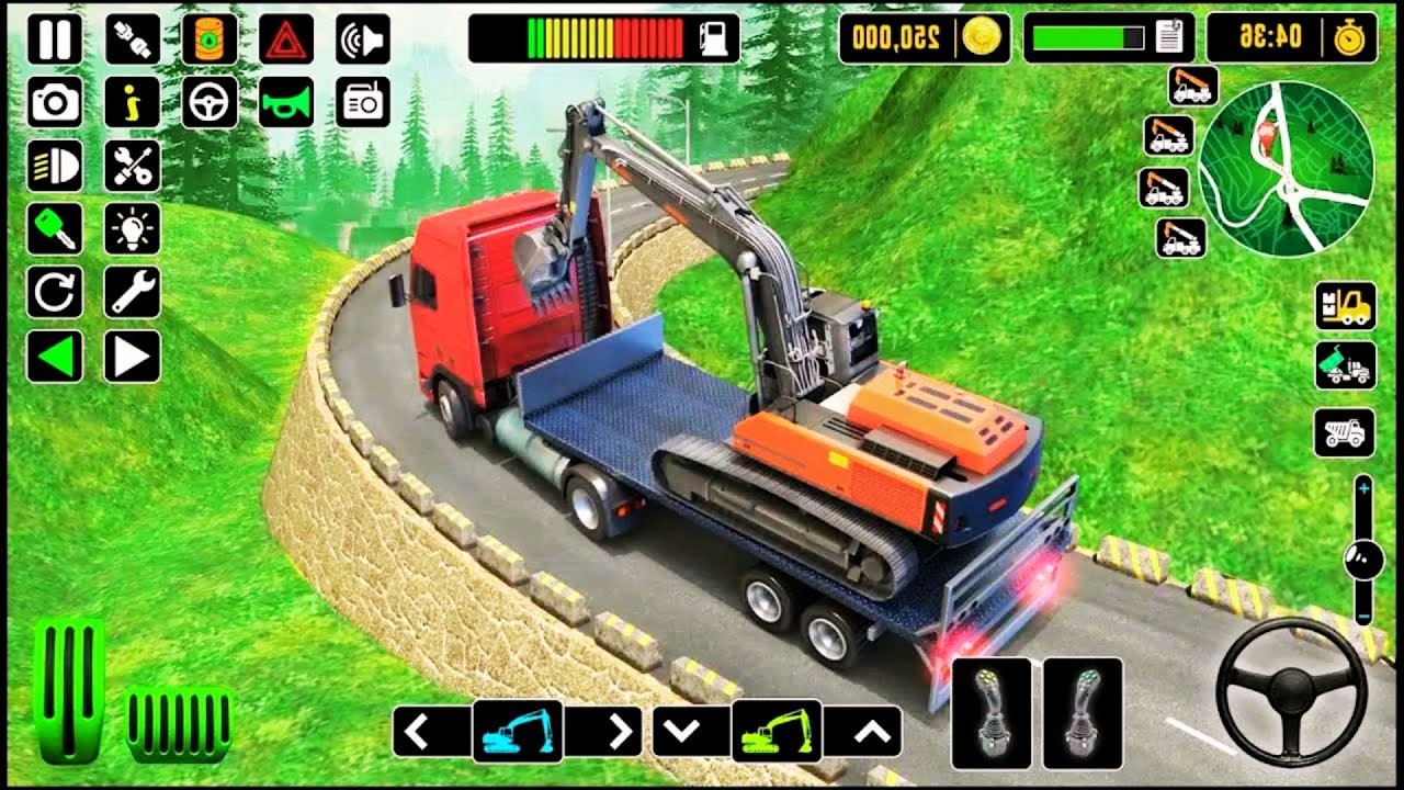 🏗️ Heavy Excavator Driving Simulator - Road Construction 3D - Android ...
