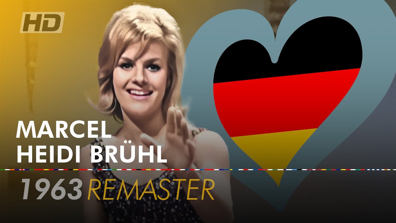 MARCEL – HEIDI BRÜHL 🇩🇪 | Germany | Eurovision Song Contest 1963 [HD ...