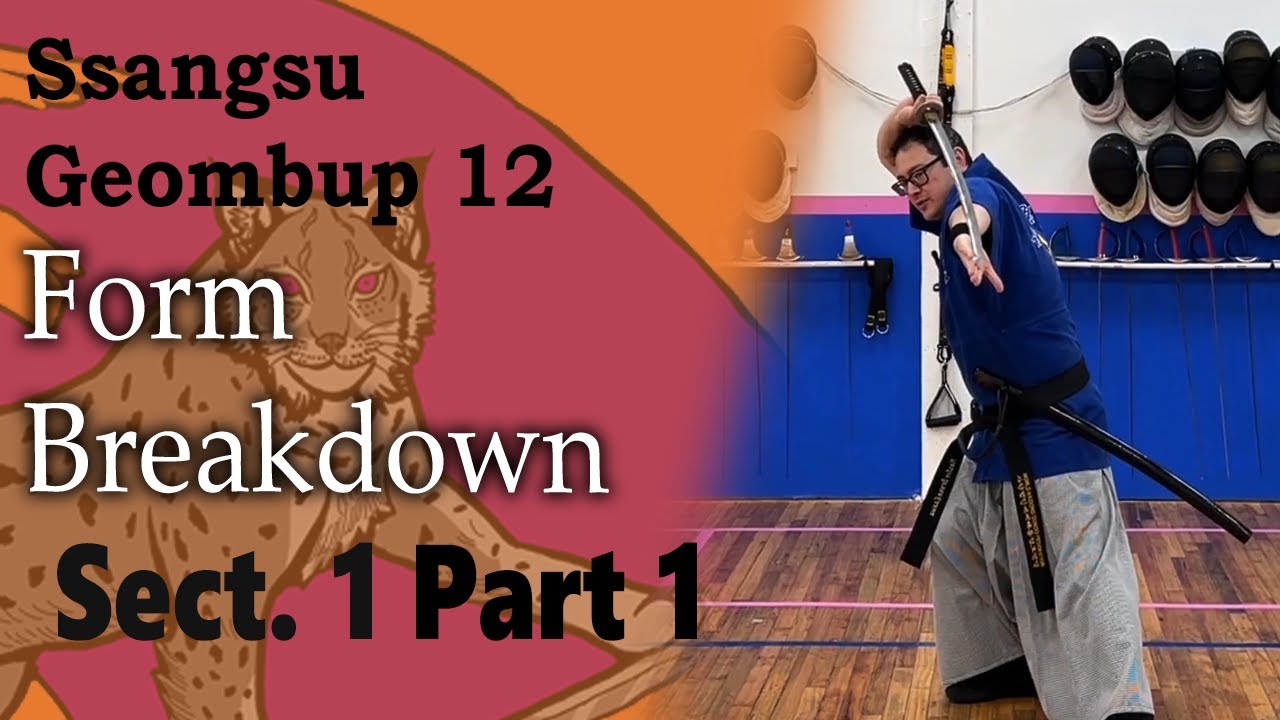 Ssangsu Geombup 12 Section 1 Part 1 - Haidong Gumdo Form Breakdown ...