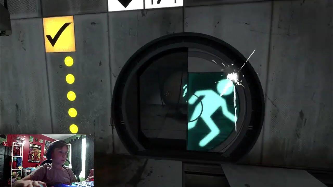 Beating Portal 2 | My First Stream!!! - YouTube