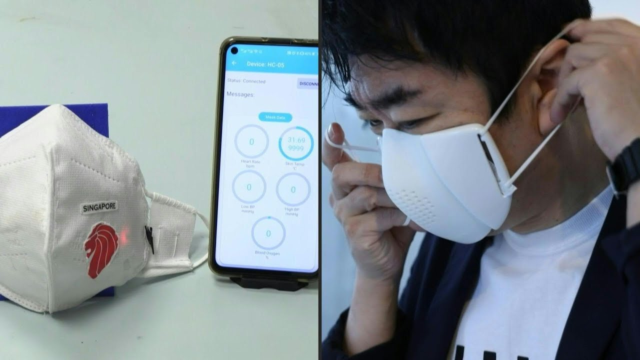 Máscaras high-tech | AFP - YouTube