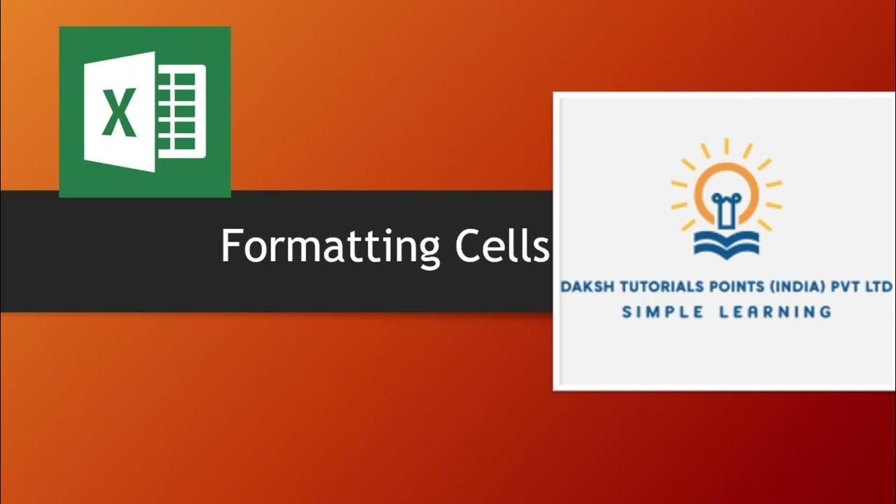 MS Excel - How to Format Cells Continued | Chapter 11 - YouTube