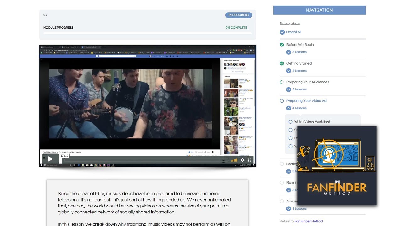 FREE Lesson from our Fan Finder training! - YouTube